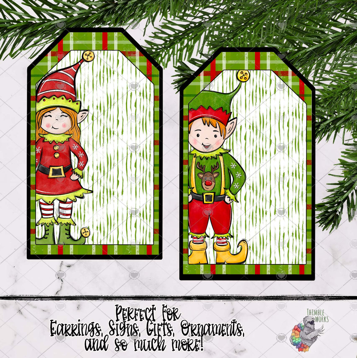 Elf Tag Design Bundle – ThimbleWorks