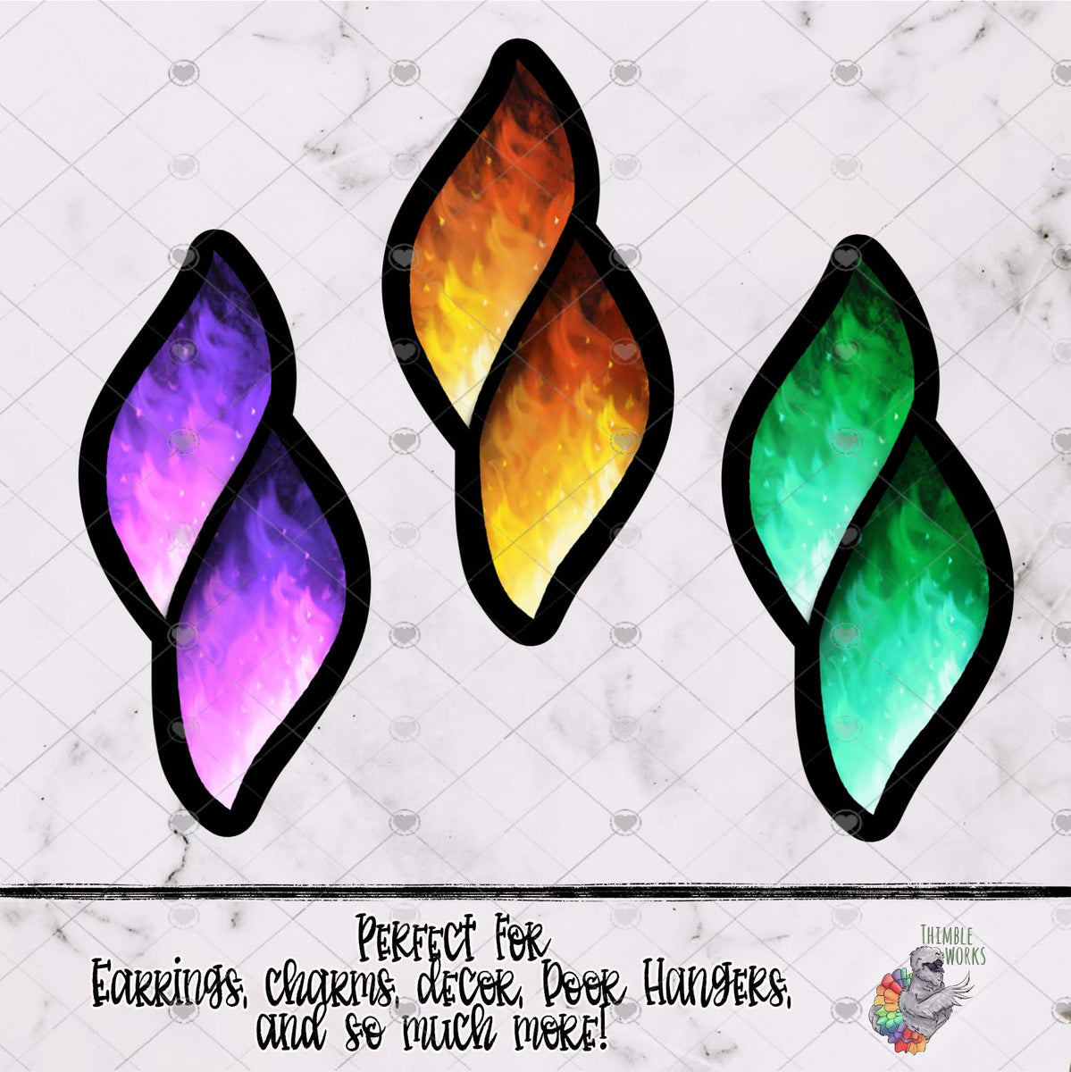 Flame Swirl Design Bundle – ThimbleWorks