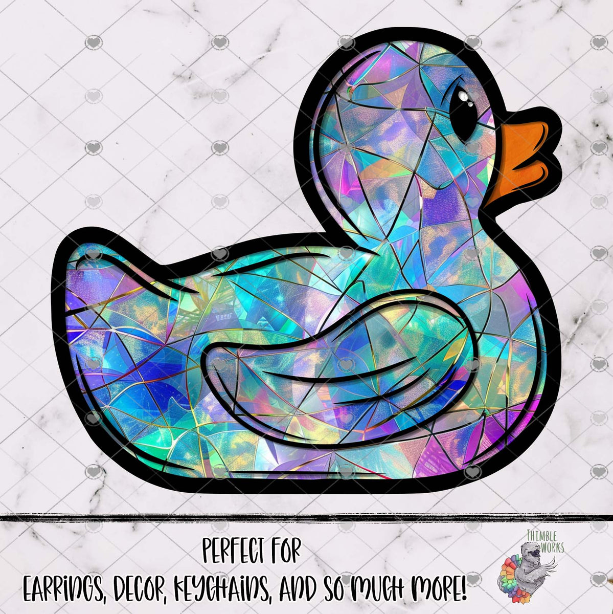 Holographic Rubber Duck Design – ThimbleWorks
