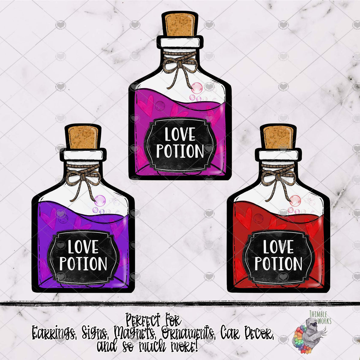 Love Potion Design Bundle – ThimbleWorks
