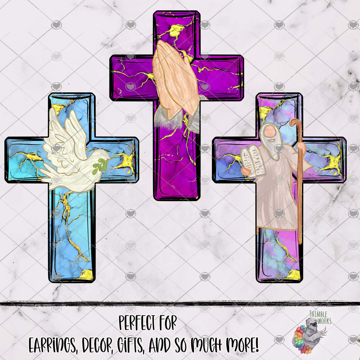 Christian Bible Cross Design Bundle – ThimbleWorks