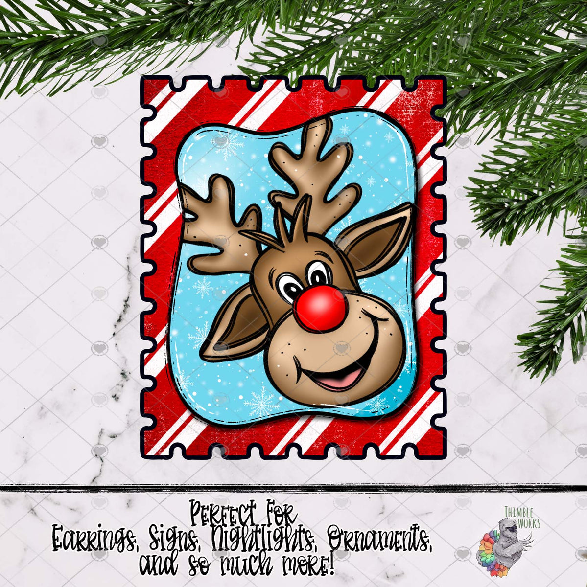 Rudolph Stamp Design – ThimbleWorks
